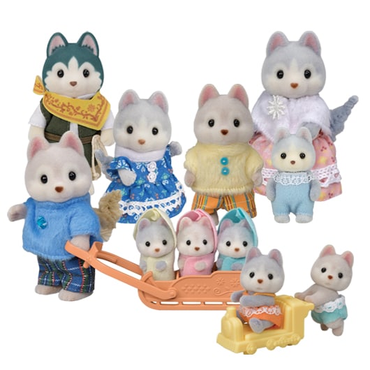 Introduce you to the HuskyFamily │ Sylvanian Families