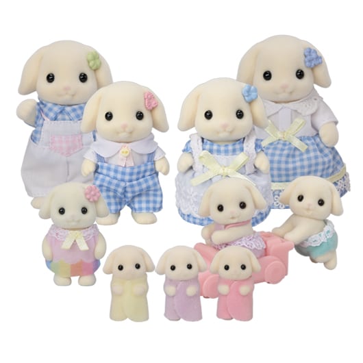 Introduce you to the Flora RabbitFamily │ Sylvanian Families