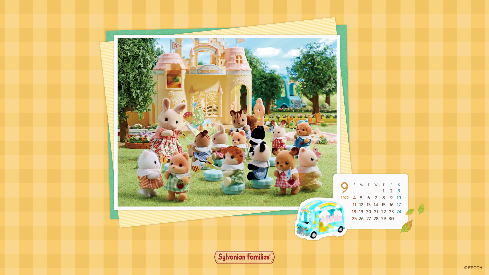 Tapeta | Sylvanian Families